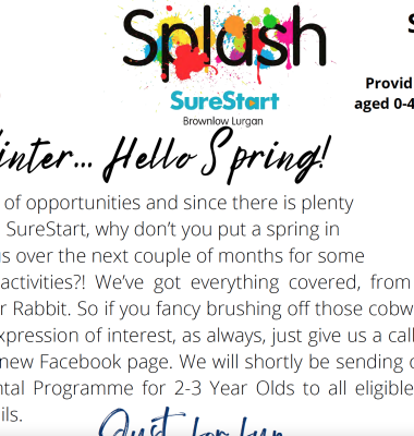 News Archives - Splash Sure Start